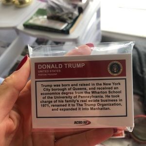 aceo | Accessories | Donald Trump Aceo Baseball Card | Poshmark